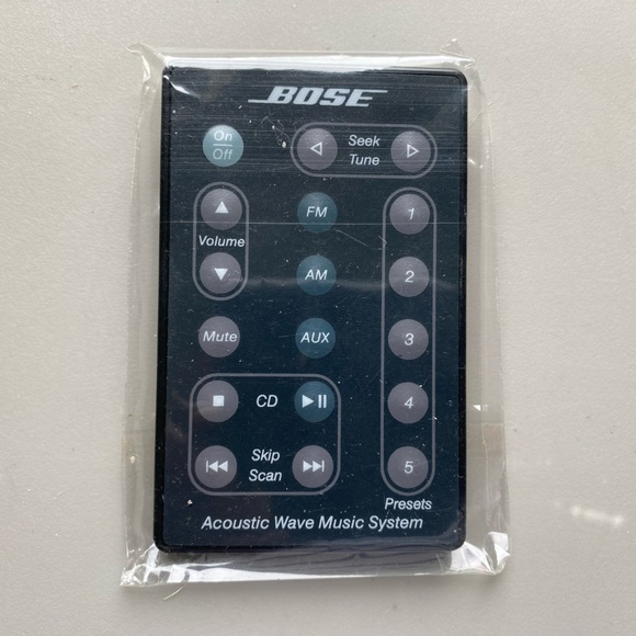 Bose | Other | Bose Acoustic Wave Music System Remote New | Poshmark